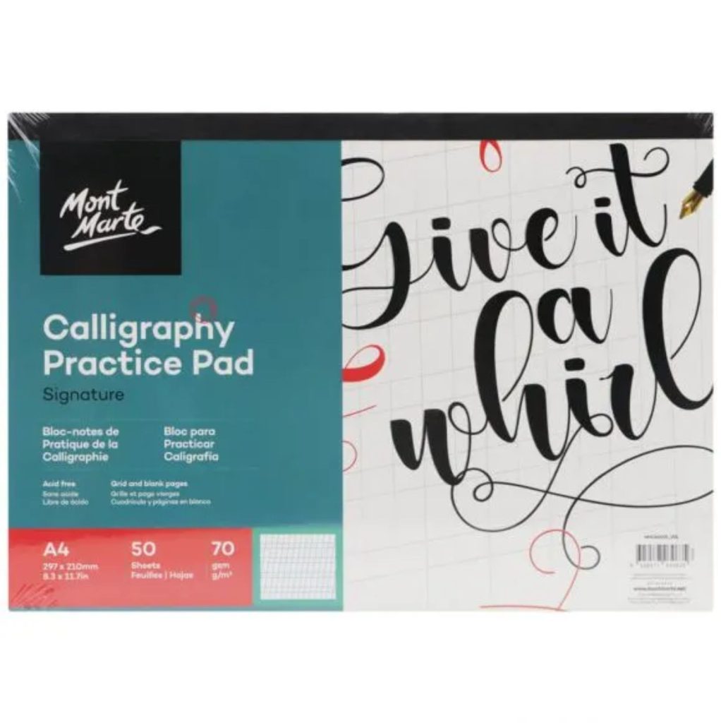 Calligraphy Workbook 22.9×30.5cm 50 Sheet – Atlas paints