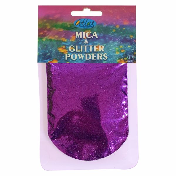 Atlas Glitter Purple 40g – Atlas paints