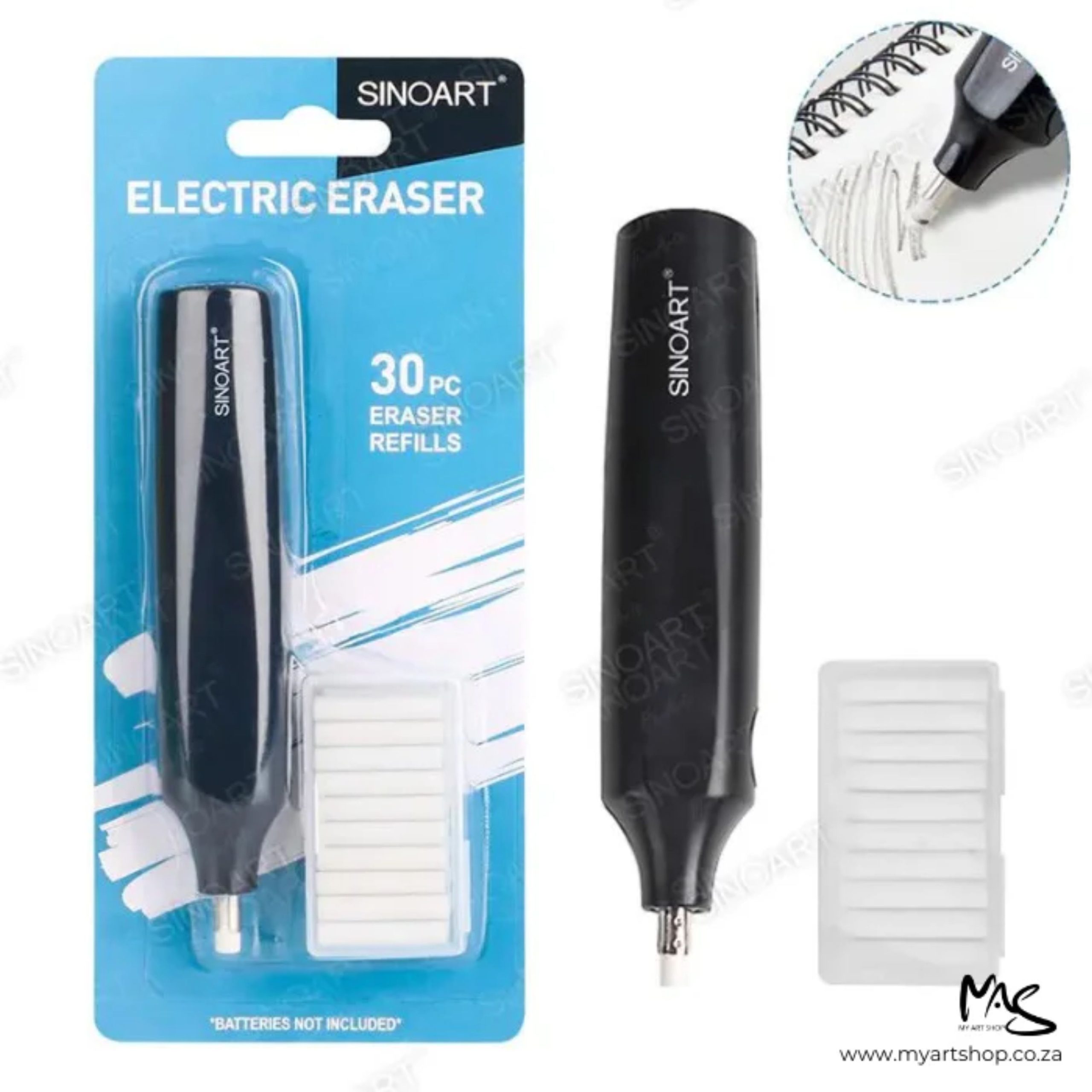 Sinoart Electric Eraser with 30 refills – Atlas paints
