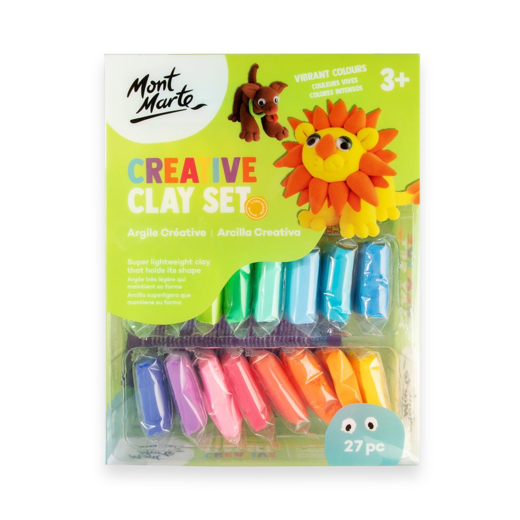 Mont Marte Kids Creative Clay Set 27pc – Atlas paints